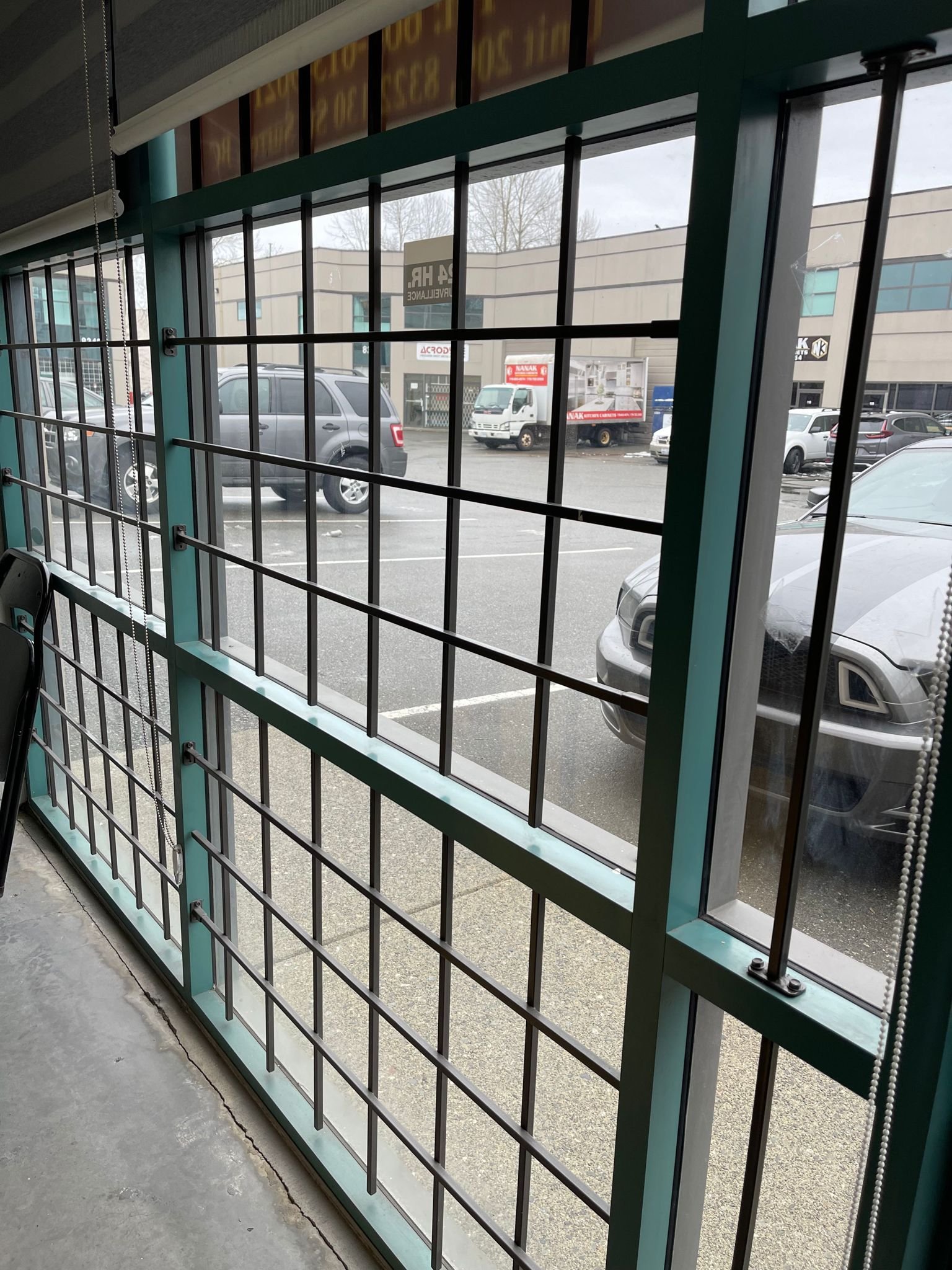 Security Bars - Omega Aluminum Railing System